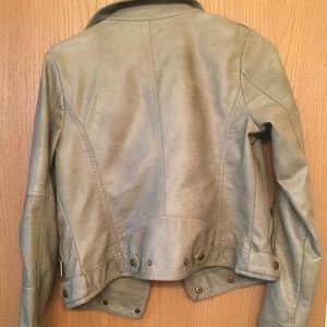 Bar III | Jackets & Coats | Bar Iii Faux Leather Moto Jacket | Poshmark